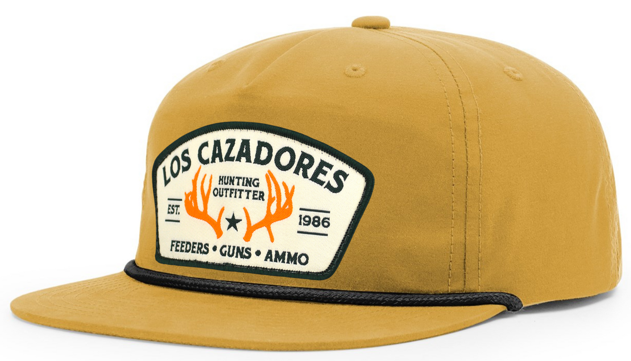 LOS CAZADORES Feed Store Patch Rope Hat - Adjustable Snapback in ...