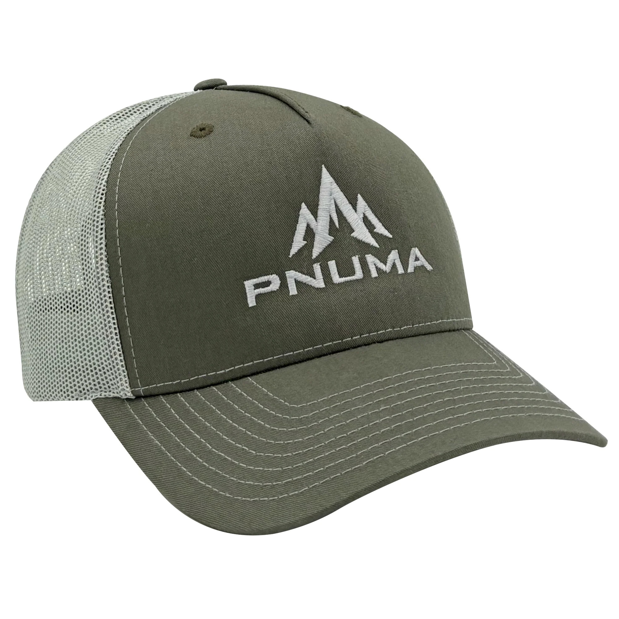 PNUMA OUTDOORS LOGO TRUCKER CAP BEETLE/QUARRY - Los Cazadores