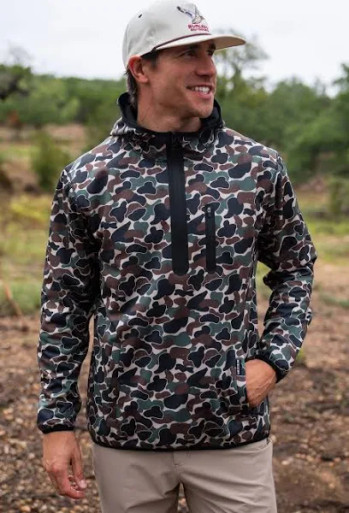 BURLEBO DUKE TECH FLEECE THROWBACK CAMO - Los Cazadores