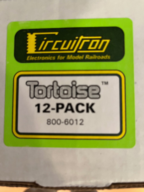Circuitron 800-6012 Tortoise Switch Machine 12 Pack - my train hobby