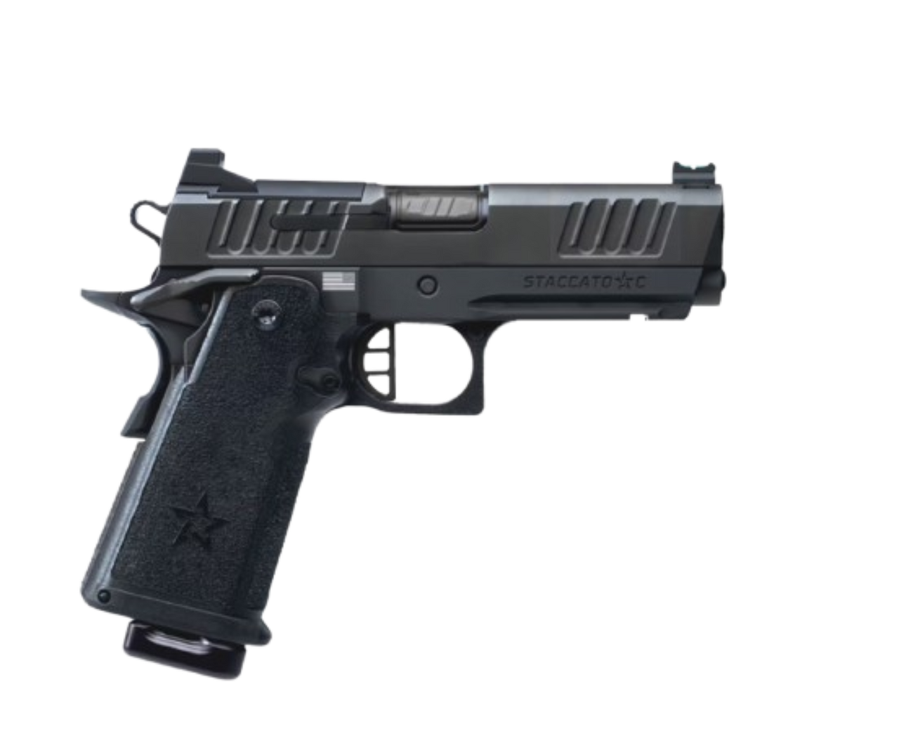 STACCATO C 9MM PISTOL | DLC BARREL | FLAT-FACED TRIGGER