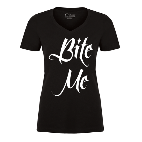 Women's Bite Me - Tshirt - The Inked Boys Shop