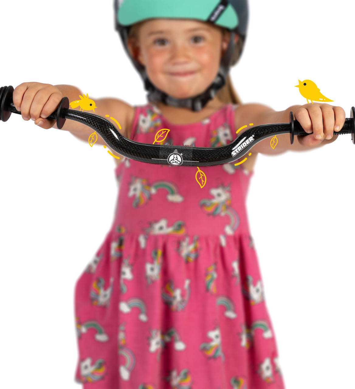 Carbon Fiber Riser Handlebar | Explore Upgrades | Strider Bikes Accessories