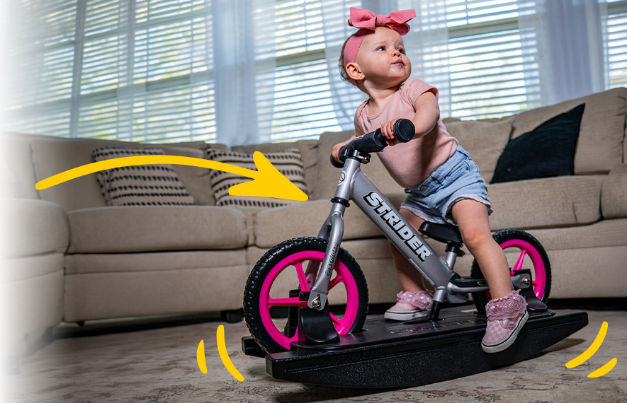 Strider Pro 2-in-1 Rocking Bike: Start Riding Early | Free Shipping