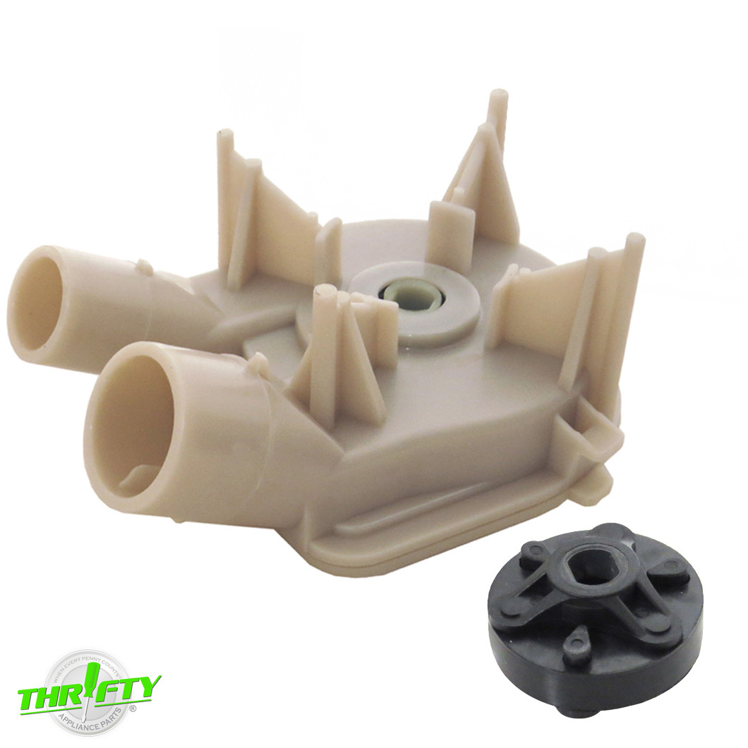 3363394 285753A Washer Water Pump Housing & Coupler For Whirlpool ...