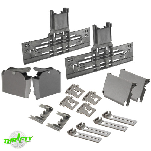 W10546503 Dishwasher Rack Adjuster Complete Kit For KitchenAid ...