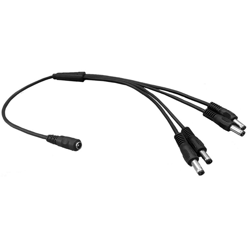 QUAD-POWER Power Splitter Cable - 1 Female, 4 Male, DC/AC - SP Security ...