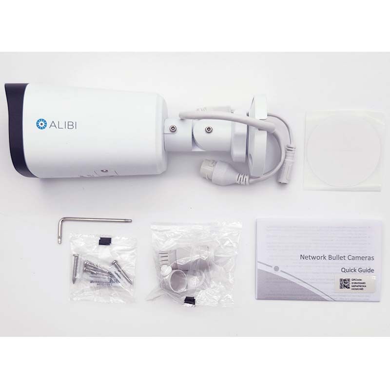 Alibi Vigilant ALI-FB80-LUA-D 8MP 98 Feet IllumiNite Starlight+ ...