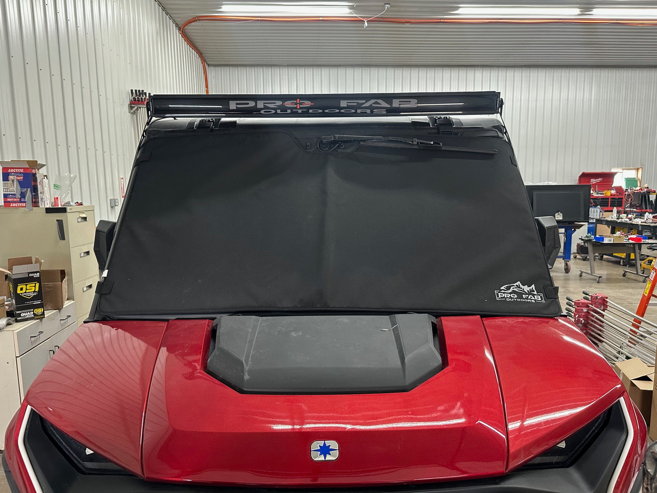 Buy Padded Windshield Cover for Polaris Ranger XD 1500 | Pro Fab Outdoors