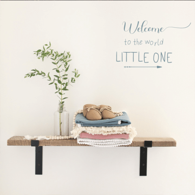 Welcome Little One Card - Beth's Creations