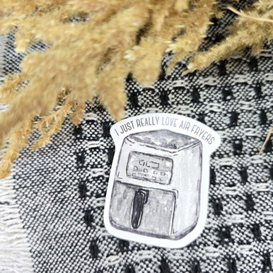 Waterproof Air Fryer Sticker - Beth's Creations