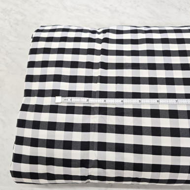 Retro Black and Faded Checker 100% Cotton Fabric (sold by half yards ...