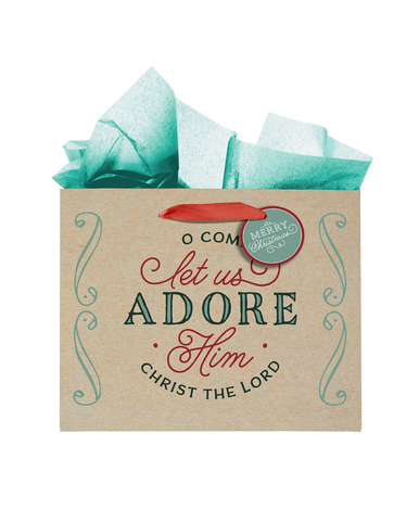 Let Us Adore Gift Bag - Beth's Creations