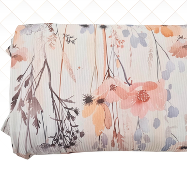 P4 Rib Knit Fabric (sold by half yards) - Beth's Creations