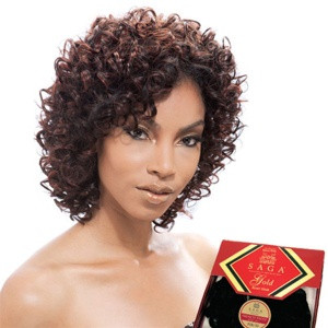 Milky Way Saga Gold 100% Remy Human Hair Weaving Oprah Queen Remy 3pcs ...