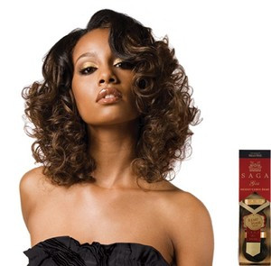 Saga Gold Aksent Curve Remy - Top Hair Wigs