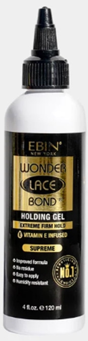 Ebin New York Wonder Lace Bond Holding Gel 4oz - Supreme Hold - Top Hair Wigs