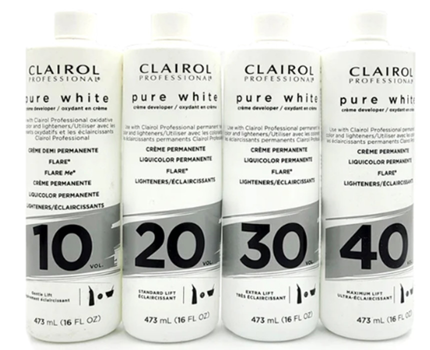 Pure White Creme Developer 16oz - Top Hair Wigs