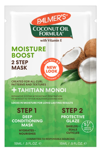 Palmer's Coconut Oil Formula Moisture Boost 2-Step Hair Mask - Top Hair ...