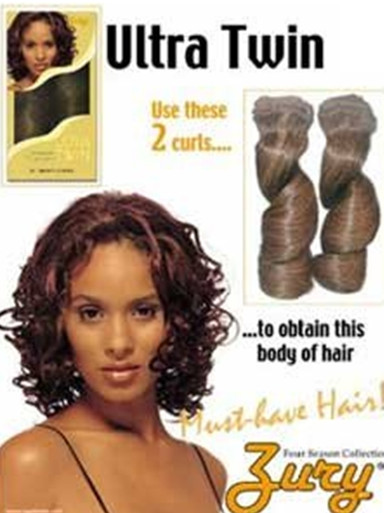 ZURY Ultra Twin Weave 18" - Top Hair Wigs