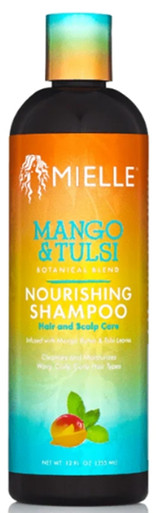 Mielle Mango & Tulsi Nourishing Shampoo 12 oz - Top Hair Wigs