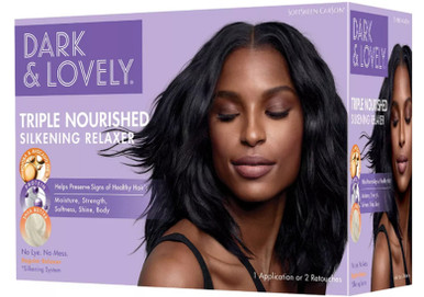 Dark and Lovely Triple Nourished Silkening Relaxer (REGULAR) - Top Hair ...