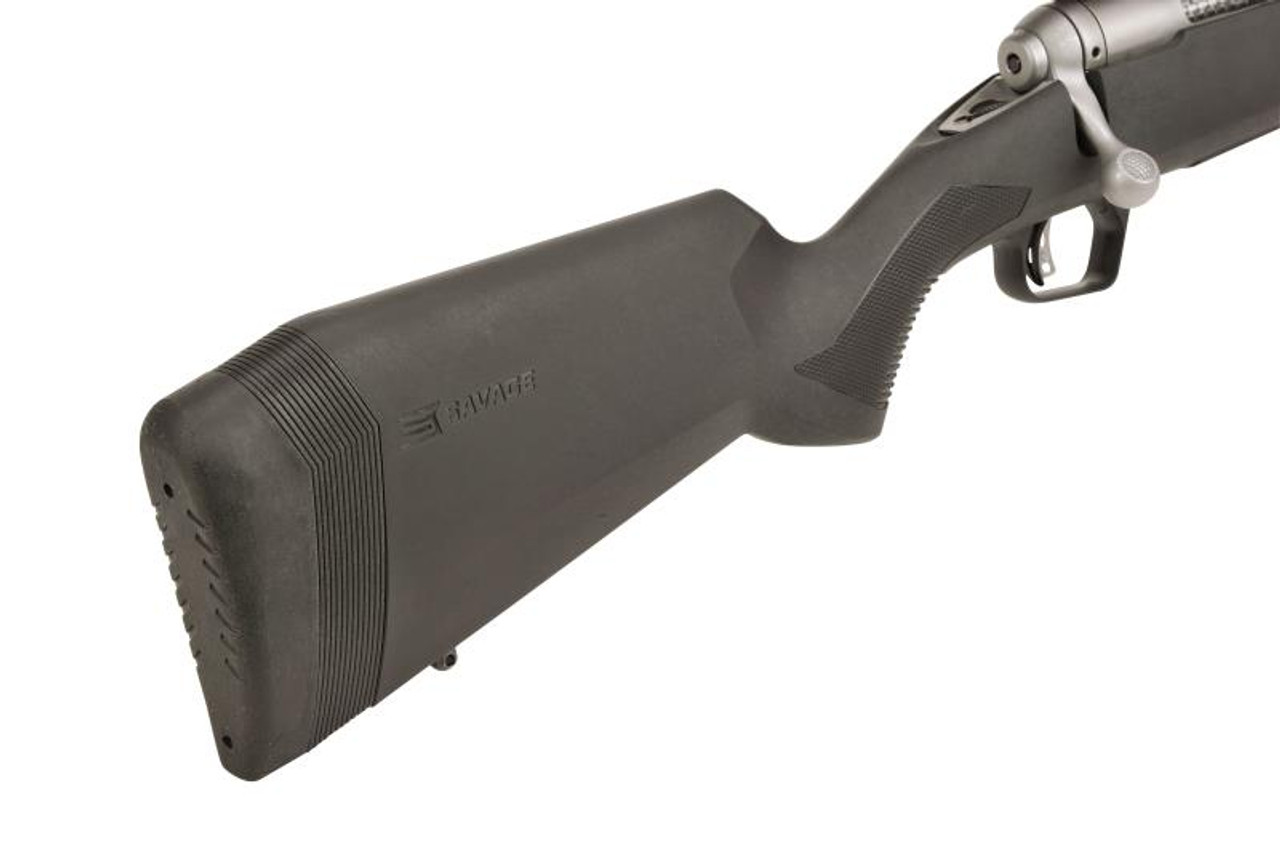Savage Arms 110 Apex Storm XP 6.5 PRC - 24" Barrel - Black / Stainless Steel - 2 Round - Dance's ...