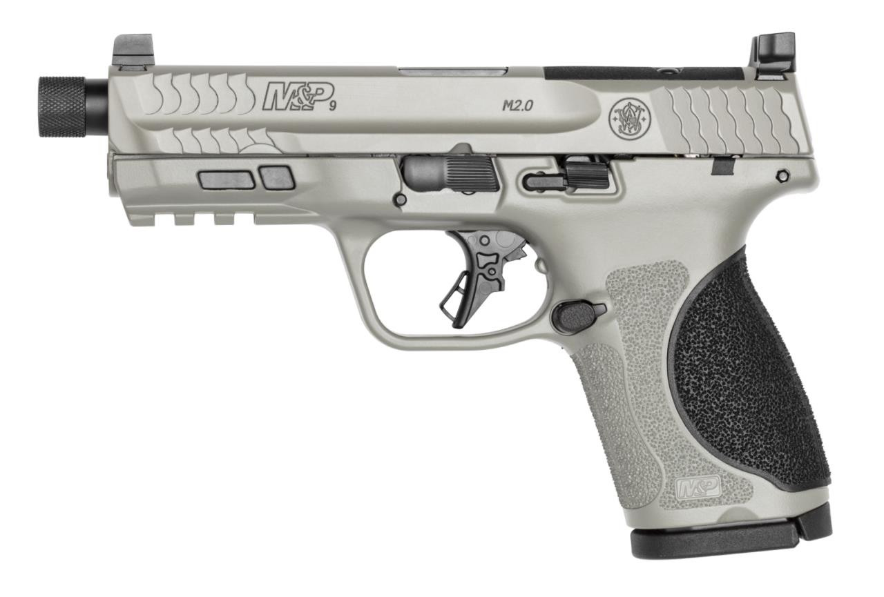Smith & Wesson M&P M2.0 9mm Knife & Coin Bundle - 4.6" Threaded Barrel ...