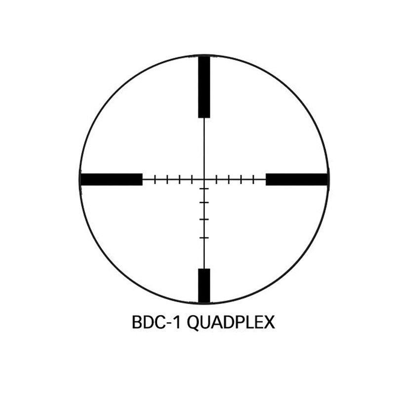 Sig Sauer Whiskey3 4-12x50mm Scope - BDC-1 Quadplex Reticle - 1" Tube ...