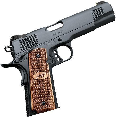 Kimber Raptor II 45 ACP - Black / Zebrawood - 8 Round - Dance's ...
