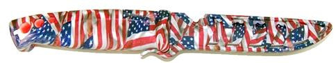Evolution Bait Knife - 4" - American Flag - Dance's Sporting Goods