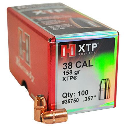 Hornady XTP 38 Cal - .357" Diameter - 158 Grain - 100 Count - Dance's ...