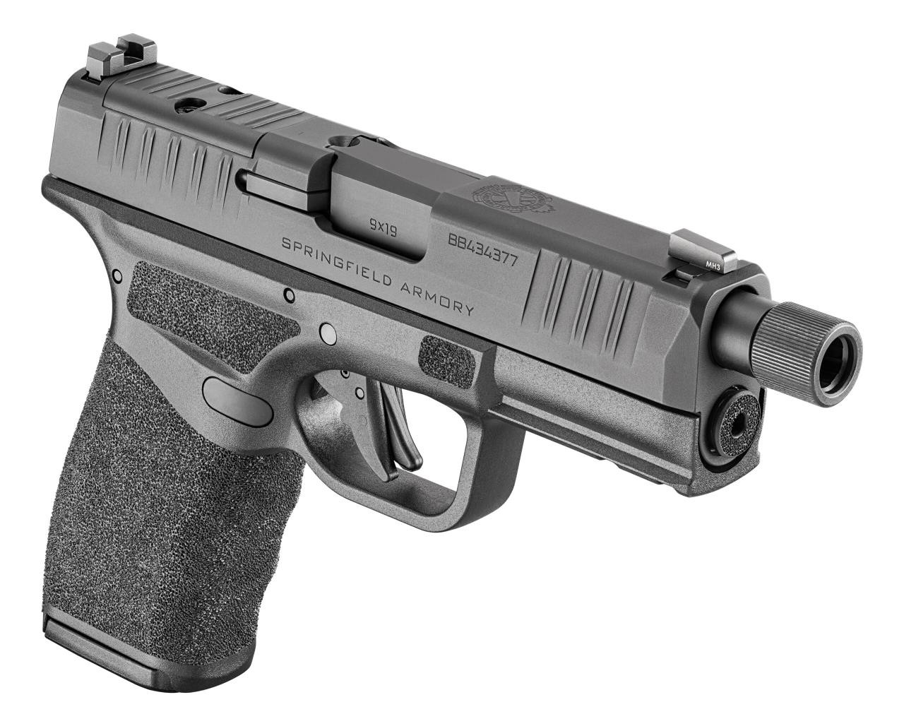 Springfield Hellcat Pro OSP 9mm - 4.4" Threaded Barrel - Black - 15 ...