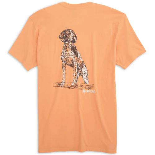 Heybo Downwind Tee - Short Sleeve - Mango - Dance's Sporting Goods