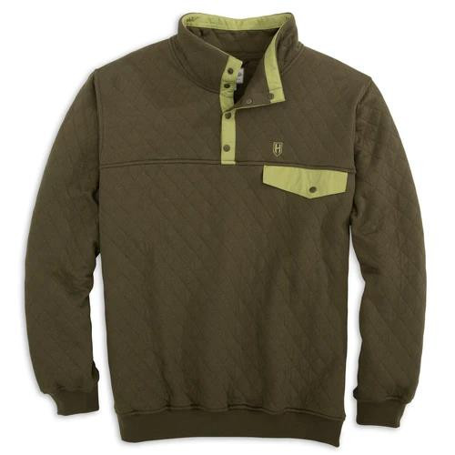 Heybo Hermitage Quarter Snap - Olive / Sage - Dance's Sporting Goods