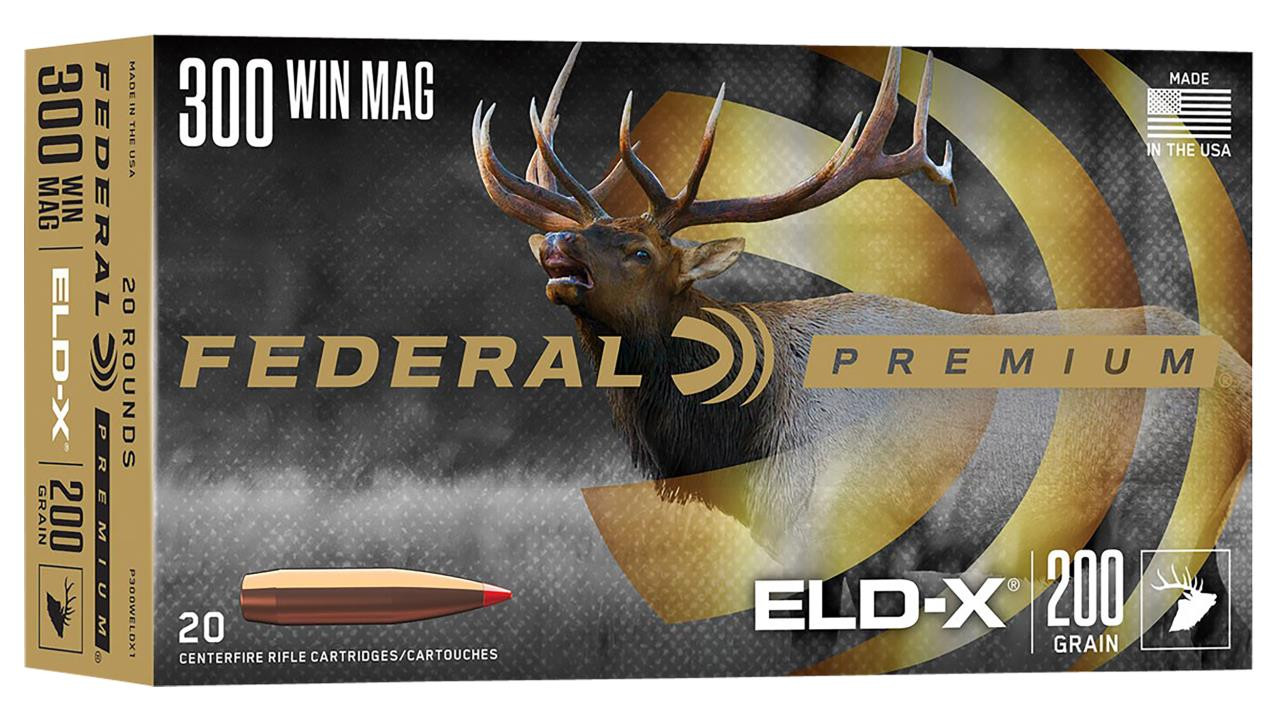 Federal ELD-X 300 Win Mag - 200 Grain Hornady ELD-X - 2860 FPS - 20 ...
