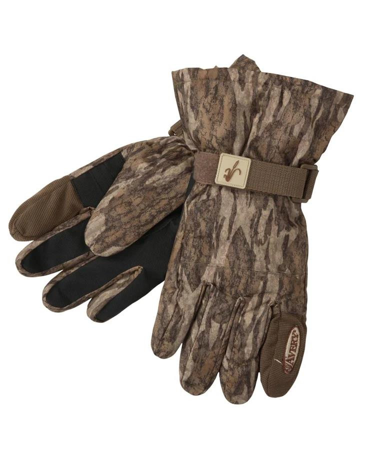 Avery Original Heavyweight Soft Shell Gloves - Mossy Oak Bottomland ...