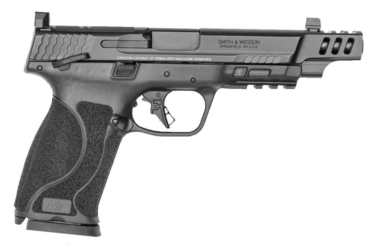 Smith & Wesson Performance Center M&P 2.0 10mm - 5.6" Barrel - Optic Ready - Black - 15 Round ...