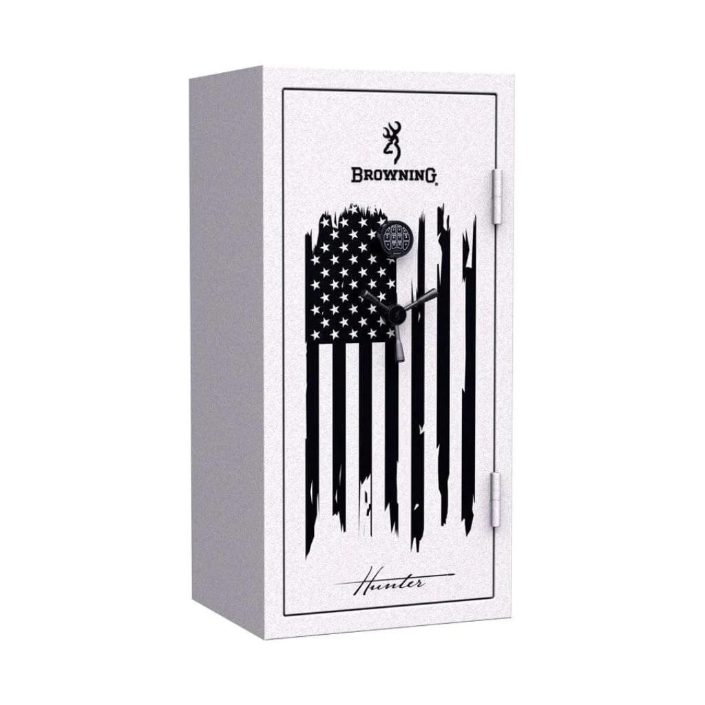 Browning Hunter Patriot Series 33 Gun Safe - White / American Flag ...