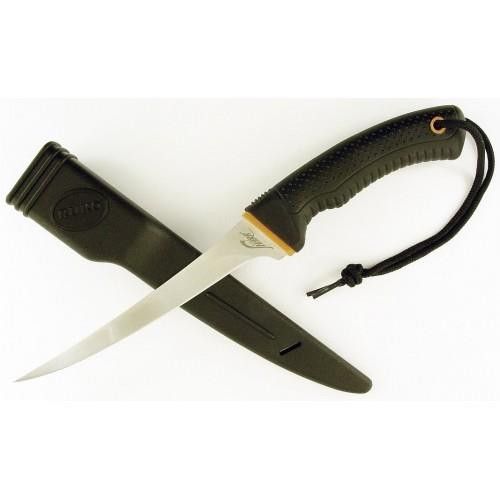 Ruko Shark Fillet Knife - Stainless / Black - Dance's Sporting Goods