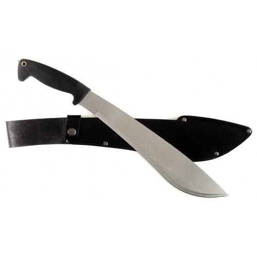 Ruko Drop Point Machete - Stainless / Black - Dance's Sporting Goods
