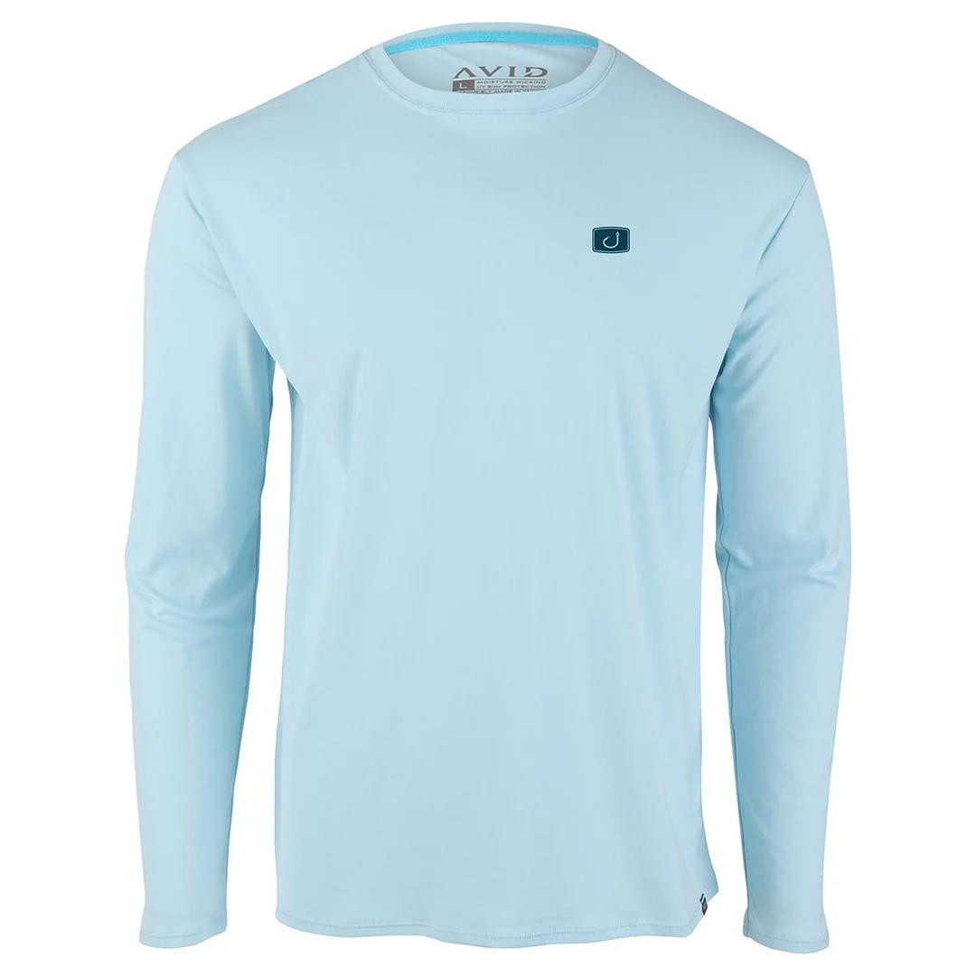 Avid Spindle Pacifico Crew - Long Sleeve - Ice Blue - Dance's Sporting ...