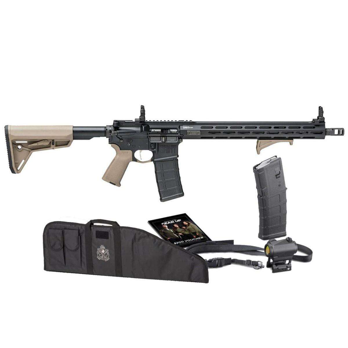 Springfield Saint Victor Gear Up Bundle 5.56 NATO - 16" Threaded Barrel ...