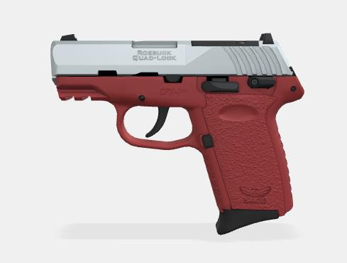 SCCY CPX-1 Gen 3 9mm - 3.1" Barrel - Crimson Red / Stainless - 10 Round ...