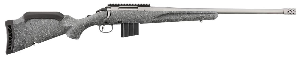 Ruger American Gen II 400 Legend - 20" Threaded Barrel - Gray Splatter ...