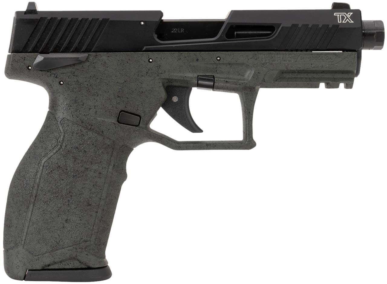 Taurus TX-22 Gen 2 22 LR - Threaded Barrel - OD Green Splatter - 22 ...