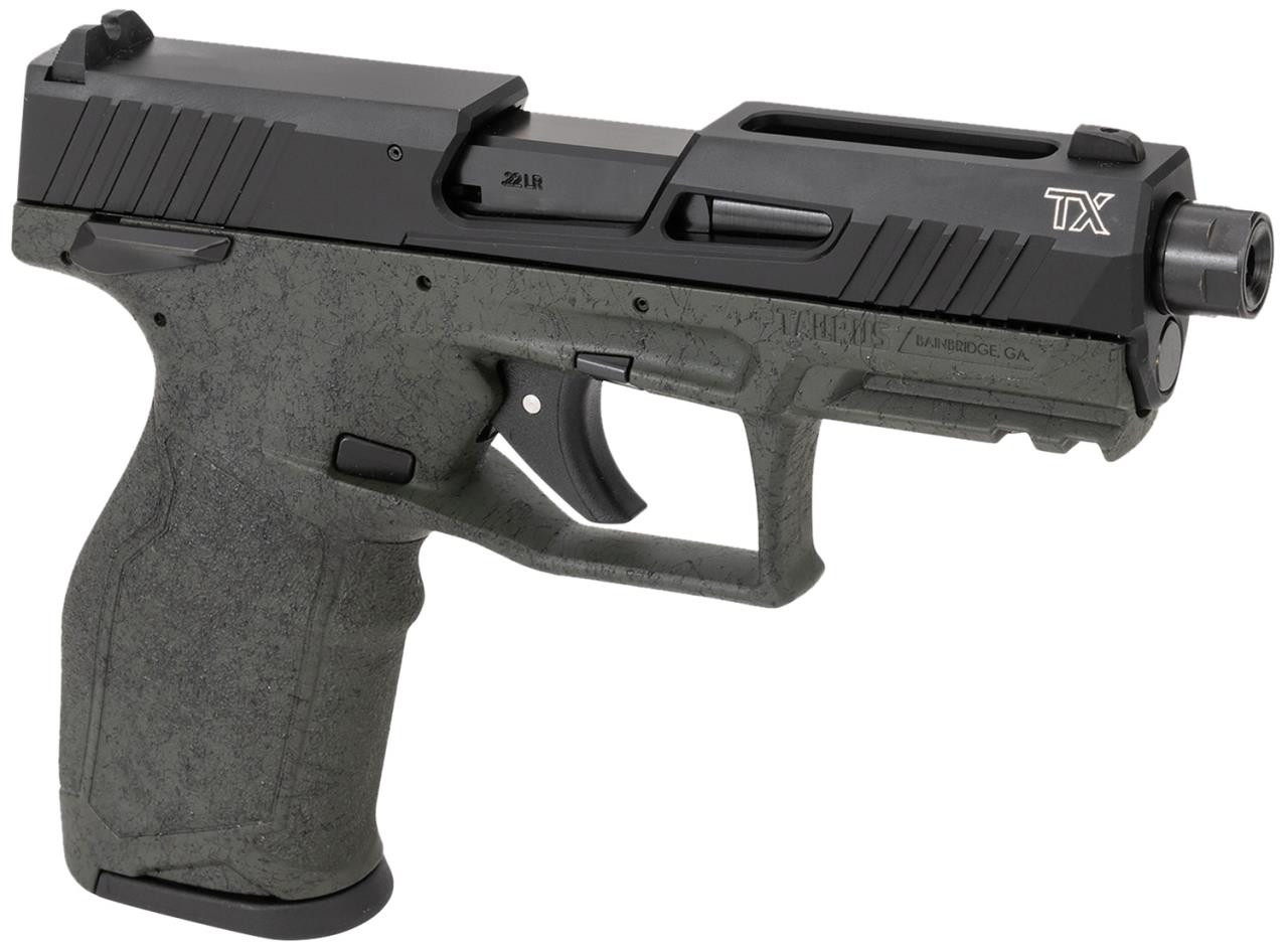 Taurus TX-22 Gen 2 22 LR - Threaded Barrel - OD Green Splatter - 22 ...