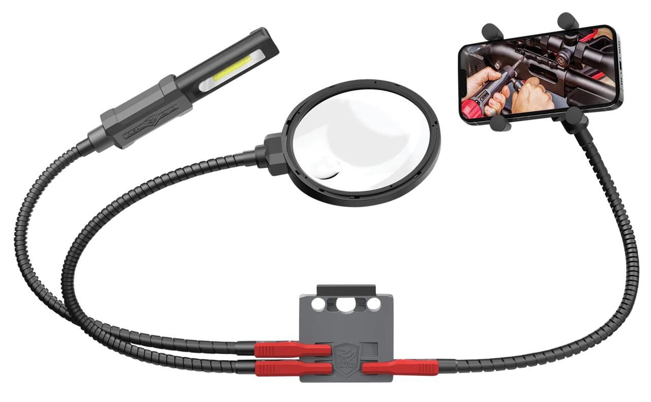 Real Avid Smart Mount Quick-Connect - Magnifying Glass / 180 Lumen Work ...