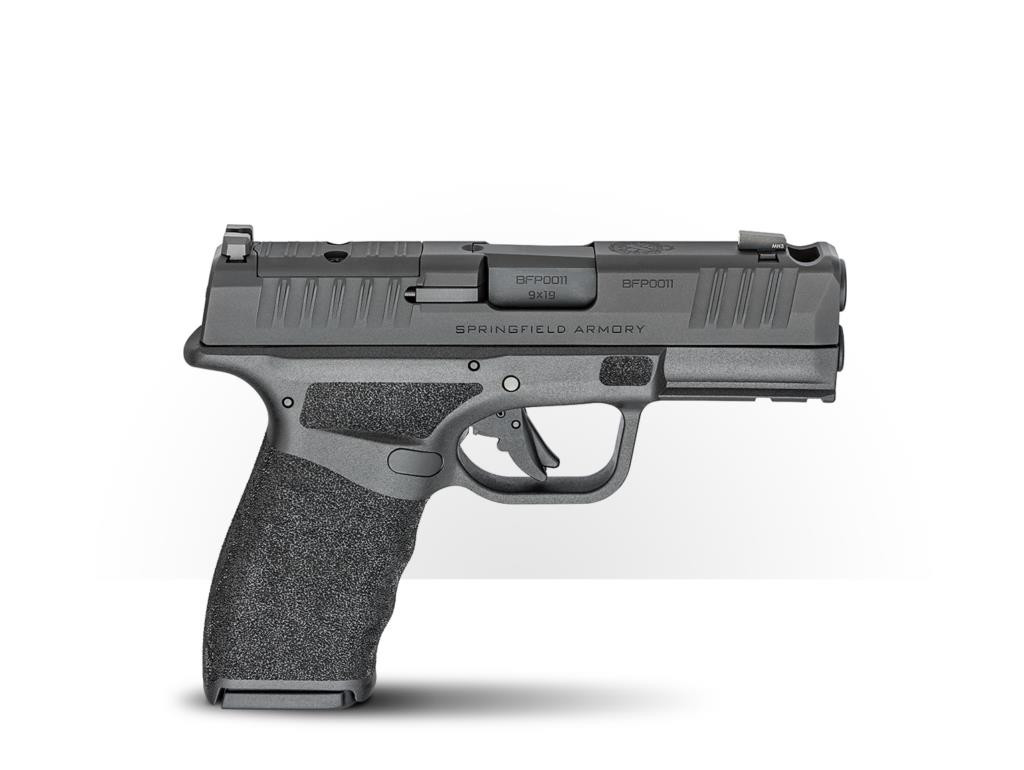 Springfield Hellcat Pro Comp 9mm - 3.7" Barrel - Optics Ready - Black ...