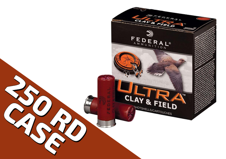 Federal Ultra Clay & Field 12 Gauge - 2.75" - #8 - 1-1/8oz Payload - 3 ...